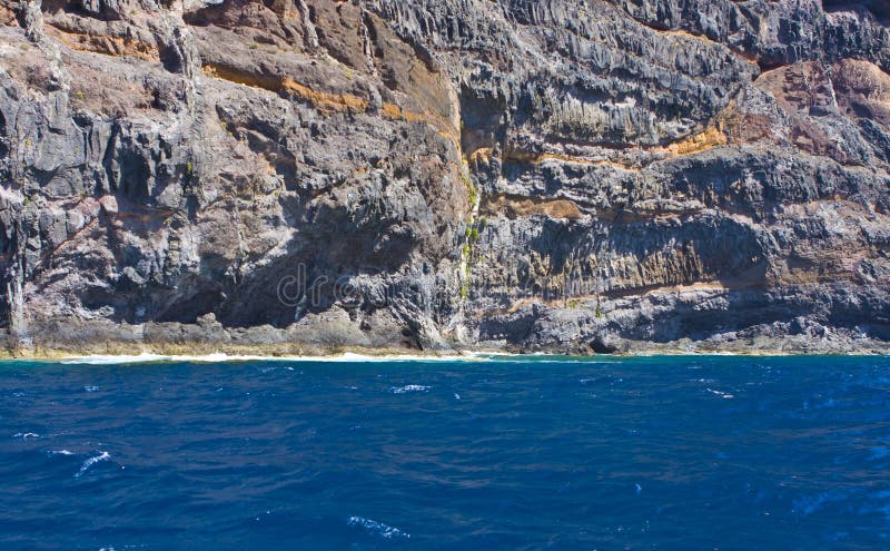 Ocean cliffs stock image. Image of tall, rock, water, rocks - 6992373