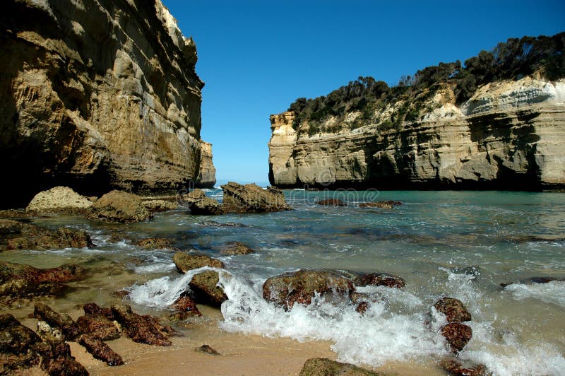 Ocean Cliffs With Breaking Wave Picture. Image: 789451