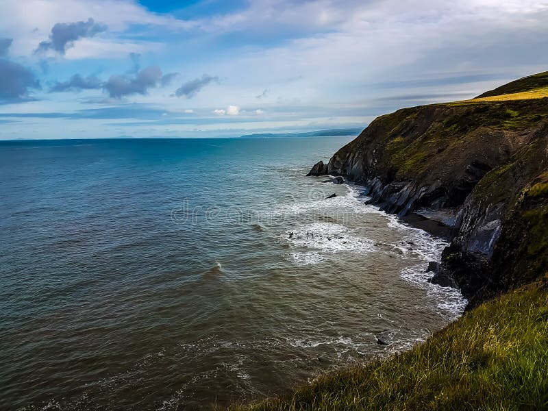 Ocean Cliffs stock photo. Image of ocean, cliffs, cliffside - 99102216