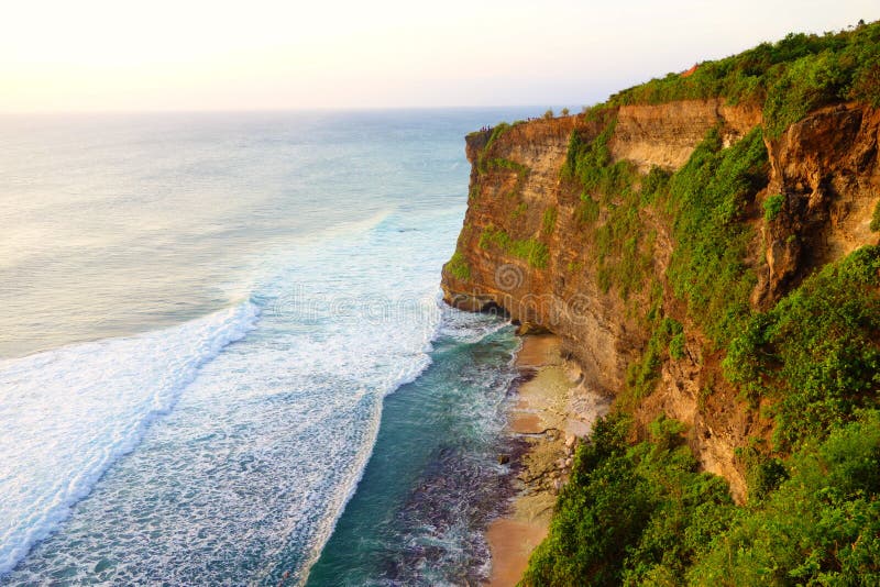 Ocean and cliffs stock photo. Image of moment, landscape - 34216114