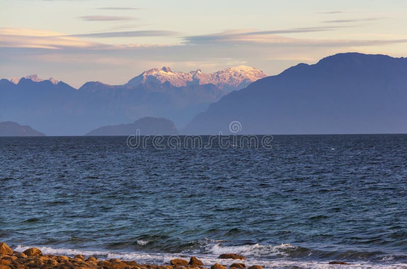 Ocean coast in Chile stock photo. Image of outdoor, shore - 149702896