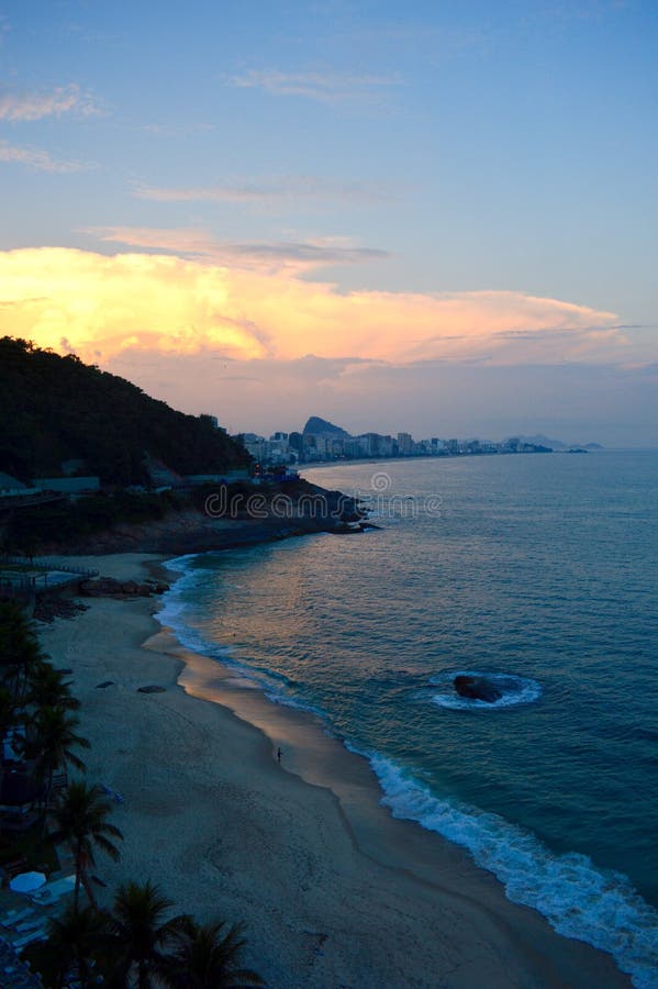 Ocean Coast in Rio De Janeiro Stock Image - Image of janeiro, holiday ...