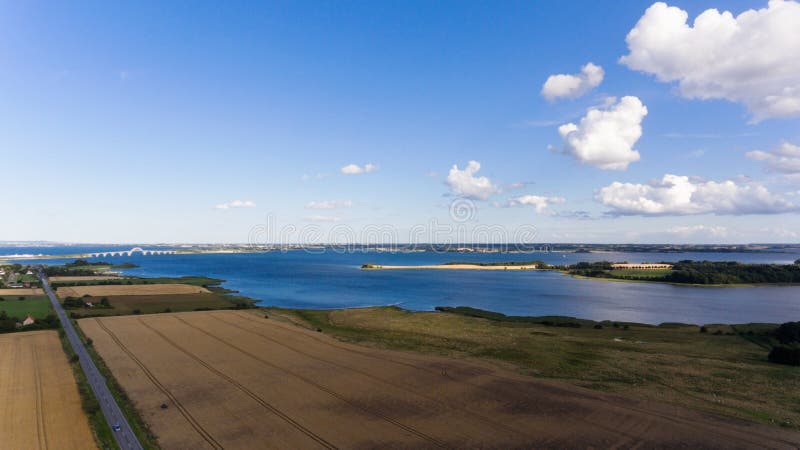 Ocean and countryside stock photo. Image of water, landscape - 107421200