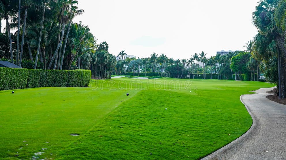 The Ocean Course at the Breakers, Palm Beach Stock Image - Image of ...