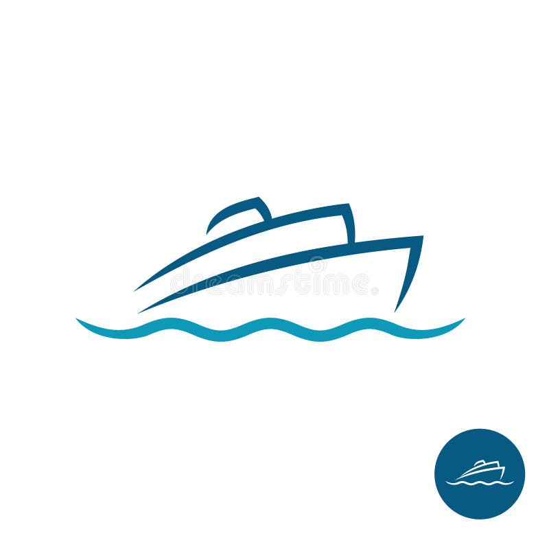 Ship logo stock vector. Illustration of nautical, boat - 103290875