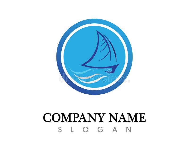 Ocean Cruise Liner Ship Silhouette Simple Linear Logo Stock Vector ...