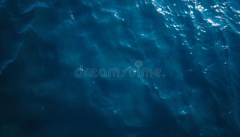 Ocean Depth Gradient from Light Aqua To Deep Navy Blue Layers Stock ...