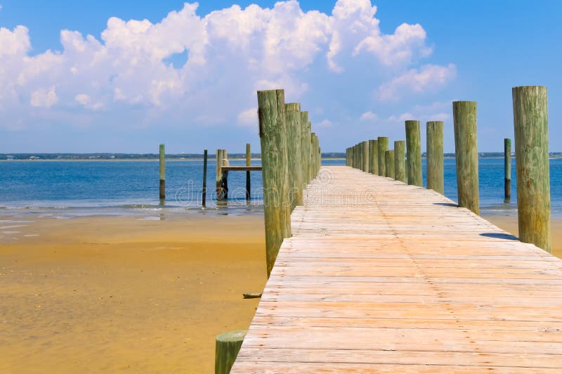 Ocean Dock stock image. Image of footpath, fantasy, coastal - 84115101