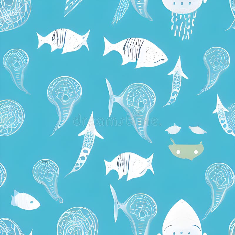 Ocean Draw Abstract Background, Underwater, Random Element Pattern ... Ocean Draw Abstract Background, Underwater, Random Element Pattern ...