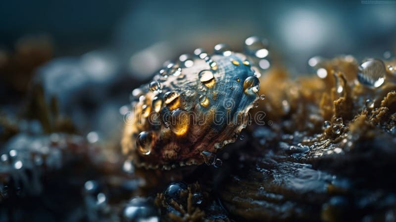 Ocean floor ai generated stock illustration. Illustration of floor ...