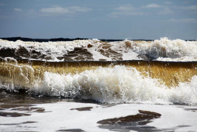 Ocean foam waves stock photo. Image of environment, splash - 106509786
