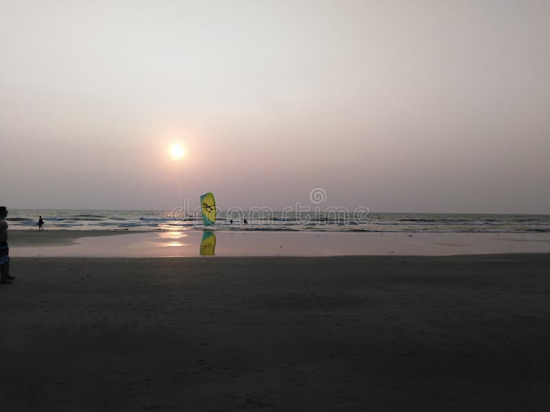 Ocean . Goa editorial photo. Image of sanset, ocean, life - 71720616