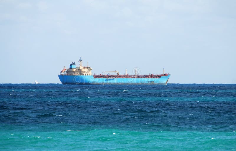 Ocean going cargo ship stock image. Image of deliver, shipping - 2014071