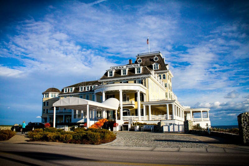 Ocean House, Westerly, Rhode Island. Editorial Stock Photo - Image of ...
