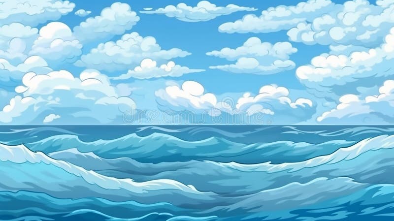 Ocean landscape stock image. Image of resort, realistic - 281369099