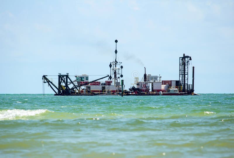 Ocean Machinery stock image. Image of drilling, machinery - 58586485