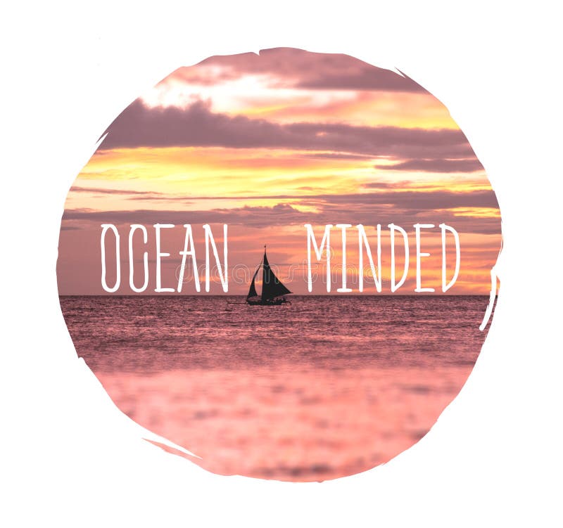 Ocean Minded stock image. Image of card, boracay, dreams - 67022839