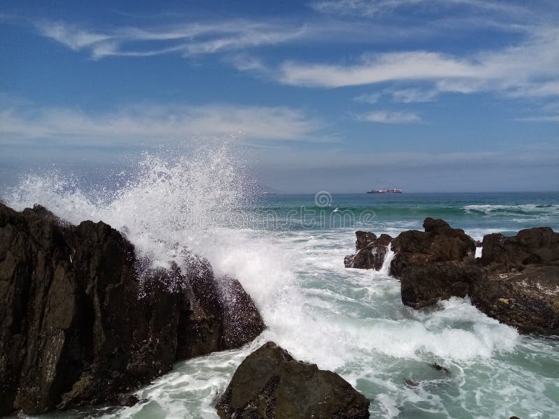 Ocean Mist stock photo. Image of waves, quartz, south - 65965502