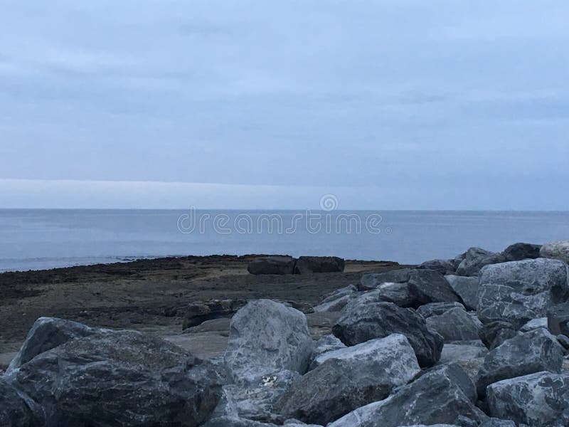Atlantic Ocean Scenery from Northern Ireland Stock Image - Image of ...