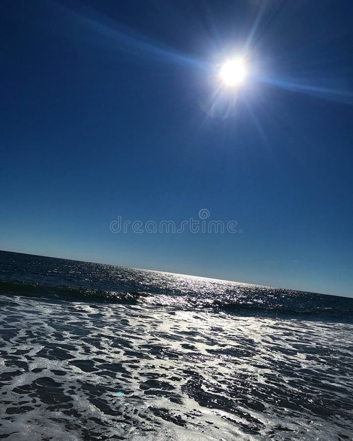 Ocean stock photo. Image of ocean, pretty, waves, warm - 105134744