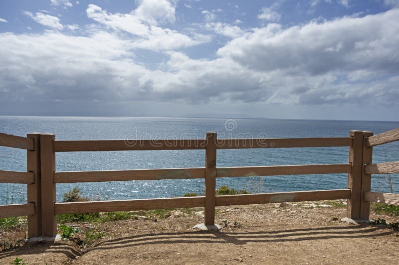 Ocean Overlook stock photo. Image of destination, chair - 17407220