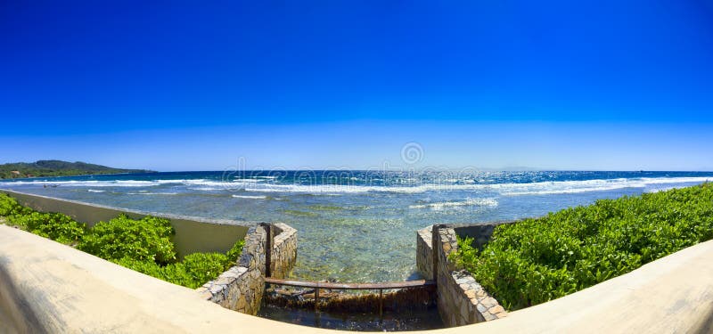 Ocean Panorama stock image. Image of outdoor, places - 29123965