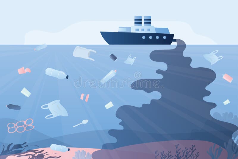 Floating Trash Stock Illustrations – 1,358 Floating Trash Stock ...
