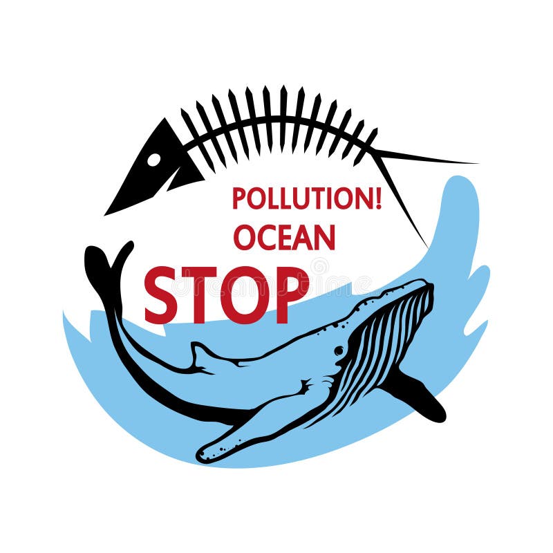 Ocean Pollution Logo