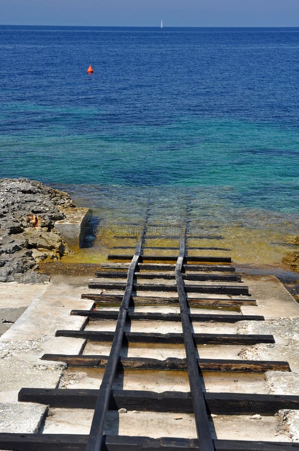 Ocean rails stock image. Image of cruise, ocean, vertical - 16846873