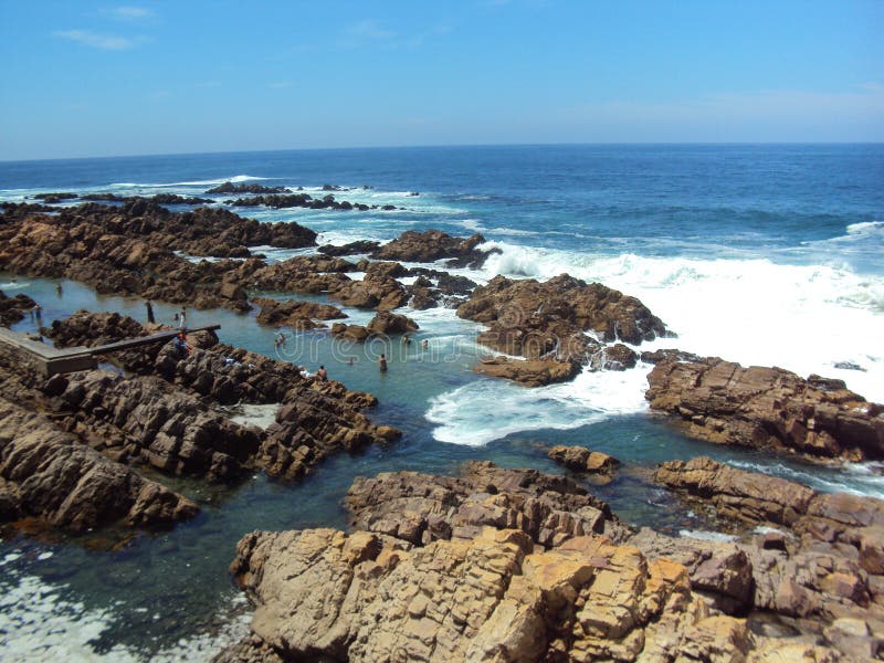 Ocean between rocks stock image. Image of rocks, vacation - 191424151