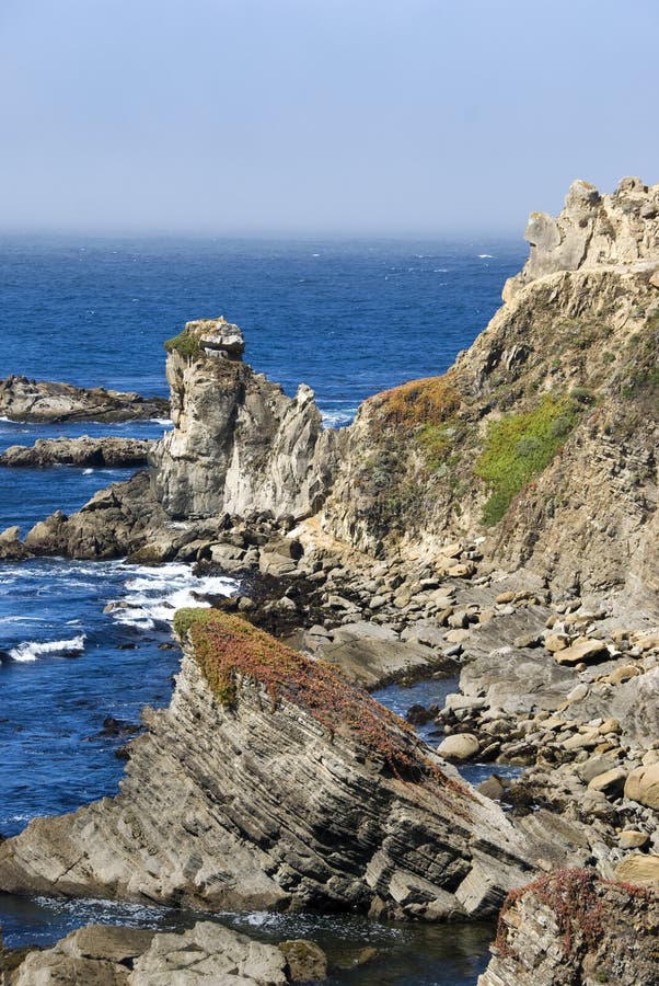 Ocean Rocks and Cliffs stock photo. Image of california - 28793654