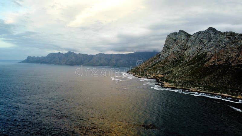 Ocean in SA stock image. Image of lake, cloud, coast - 253914505