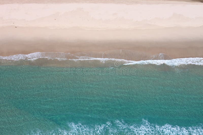 Ocean & Sand Aerial stock image. Image of pure, swimming - 11776495