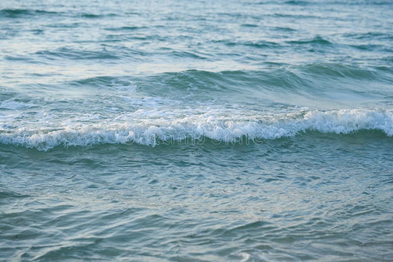 Ocean Seascape and Waves Splashing. Ocean Wave. Scenic Seascape. Waves ...