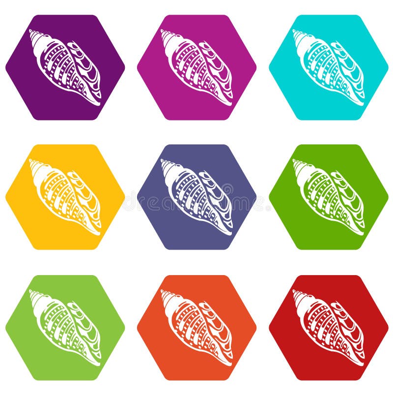 Ocean Shell, Seashell Wild Line Freehand Style Black Ink Seamless ...