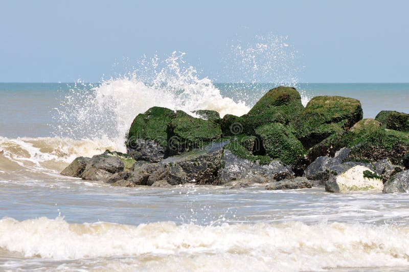 Ocean splash stock image. Image of splash, surf, surge - 56500069