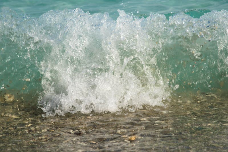 Ocean Splash stock photo. Image of shorebreak, stormy - 92134858