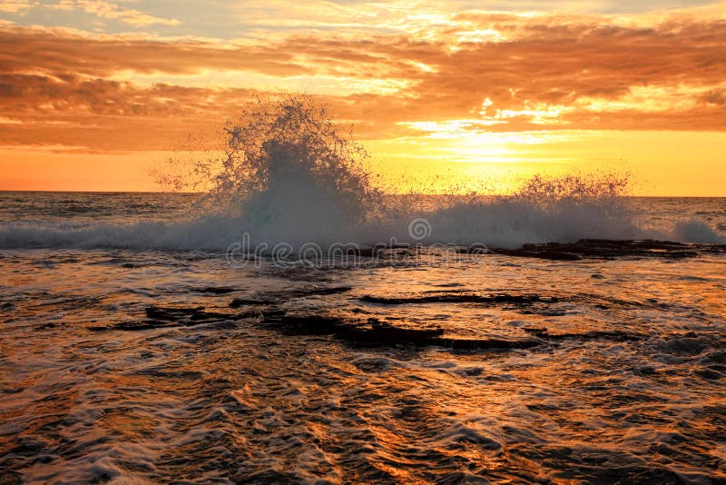 Ocean Splash stock photo. Image of coastal, environment - 40509650