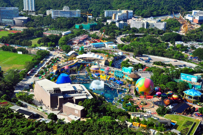 Ocean Square at Ocean Park Hong Kong Editorial Stock Image - Image of ...