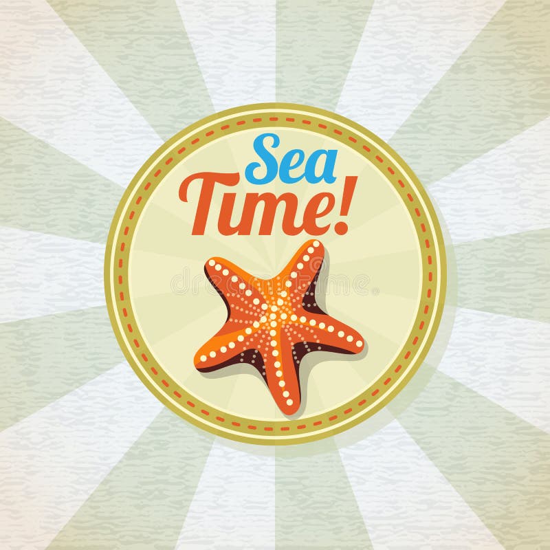 Starfish Retro Stock Illustrations – 9,756 Starfish Retro Stock ...