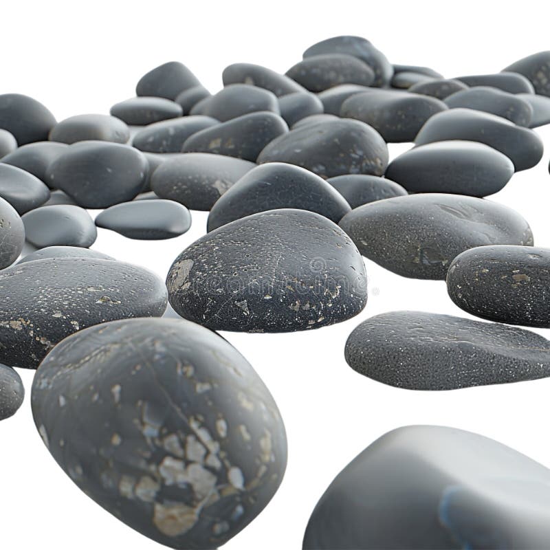 Ocean Stones on Transparent Background - Ai Generated Stock ...