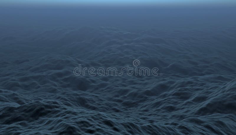Ocean Storm stock illustration. Illustration of leaves - 646156