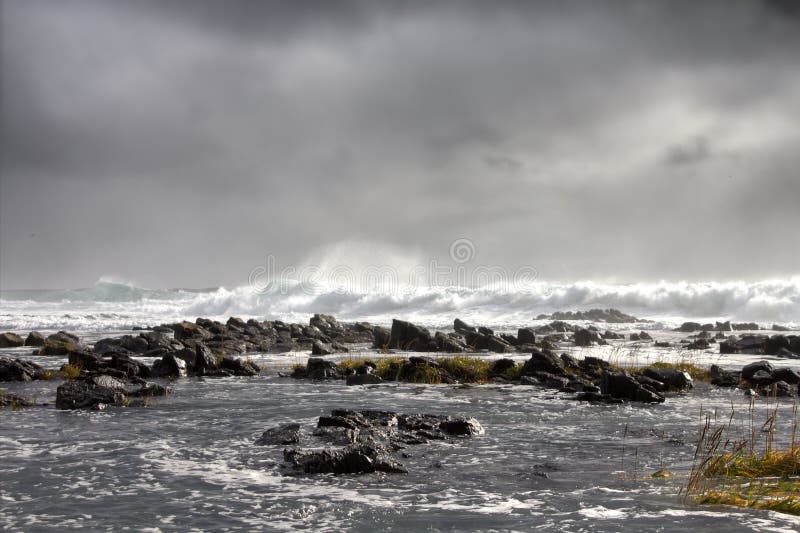 Ocean storm stock photo. Image of danger, motion, ocean - 80385508