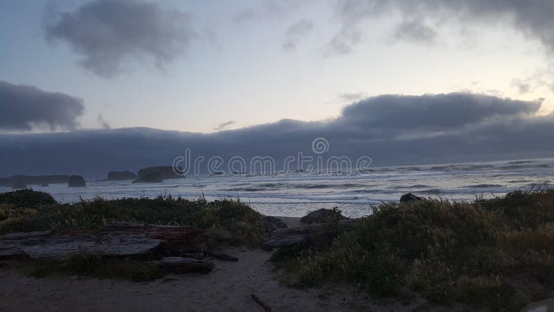 Ocean stock photo. Image of beach, oregon, stormy, ocean - 139067966