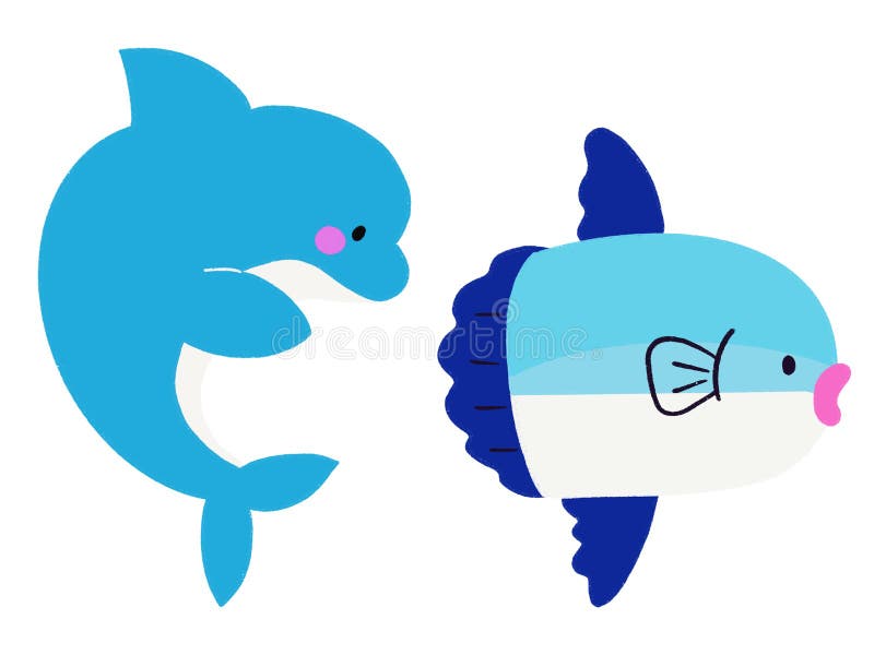 Sunfish Cartoon Stock Illustrations – 144 Sunfish Cartoon Stock ...
