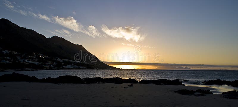 Ocean Sunset stock image. Image of peace, nature, coast - 4611577
