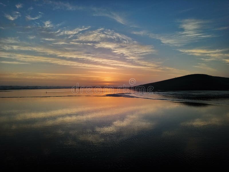 Ocean Sunset stock photo. Image of south, sunset, africa - 139658754