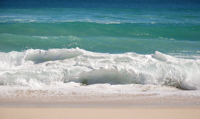 Ocean surf stock image. Image of sunny, landscape, water - 24155339