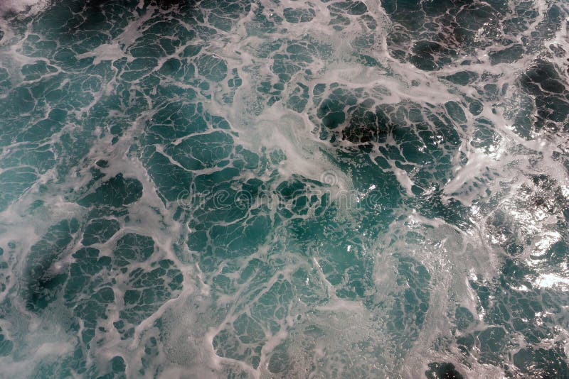 Ocean Surface Foaming from Waves, Texture and Shape of Sea Water ...