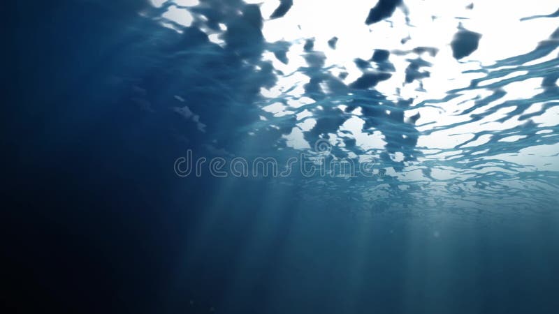 Surface Water Flow in a Clear River Stock Footage - Video of natural ...